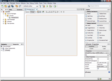 JAVA desde cero: Clases de distribución de objetos (Layouts)